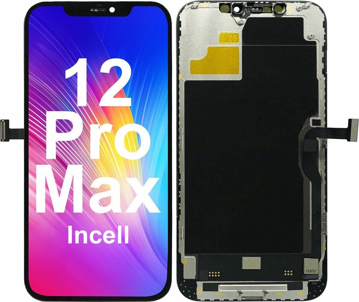 Дисплей для iPhone 12 Pro Max с тачскрином Черный - (In-Cell) (площадка под IC)