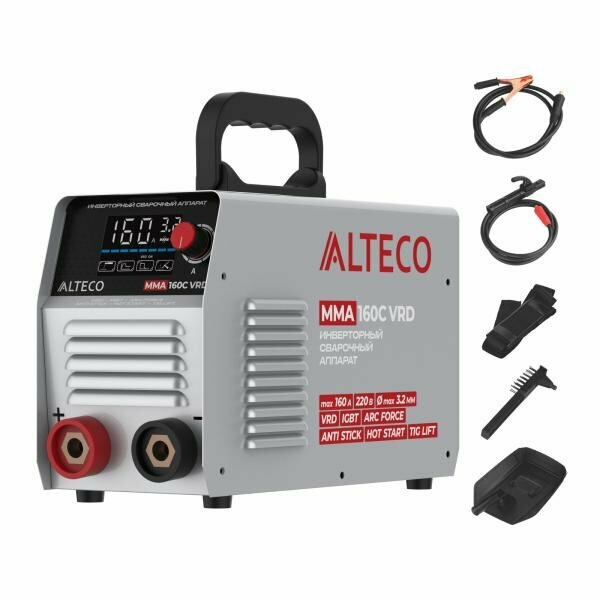 Инверторный сварочный аппарат ALTECO MMA 160C VRD (70220)