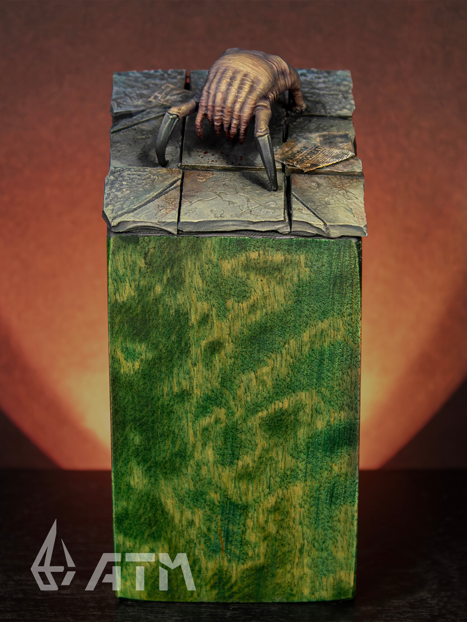 Хеди Ламарр хедкраб металлическая коллекционная фигурка в легендарной росписи / Hedy Lamarr headcrab Half-Life Valve