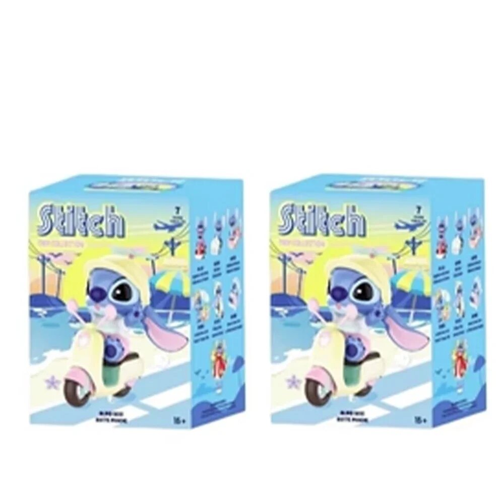 MINISO Фигурки Lilo & Stitch Trip, Two Blind Boxes, Унисекс