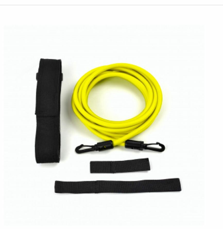 Тренажер для плавания Cliff с поясом, 3 метра. для бассейна, эспандер пловца.