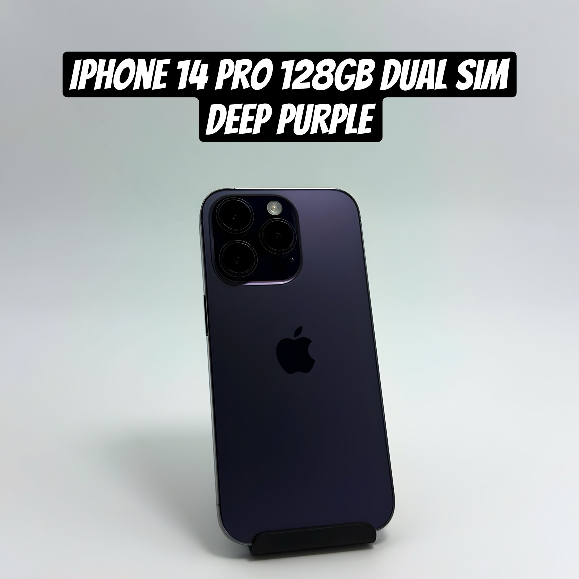 Смартфон Apple iPhone 14 Pro 128 ГБ, Dual nano SIM, глубокий фиолетовый