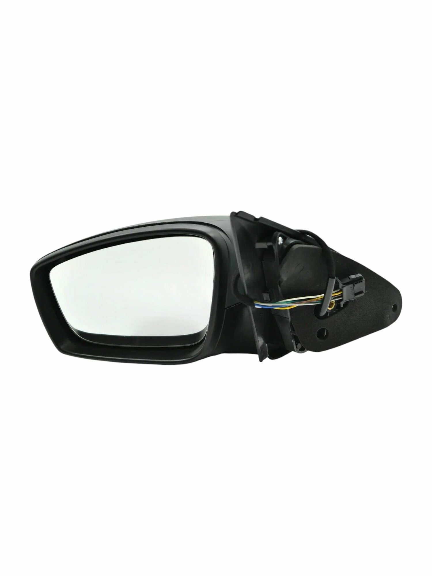 Зеркало боковое левое электрическое (с обогревом) Шкода Рапид 17- Фольксваген Поло 20-22 (Skoda Rapid/Volkswagen Polo) 6 контактов/повторитель поворота SAT