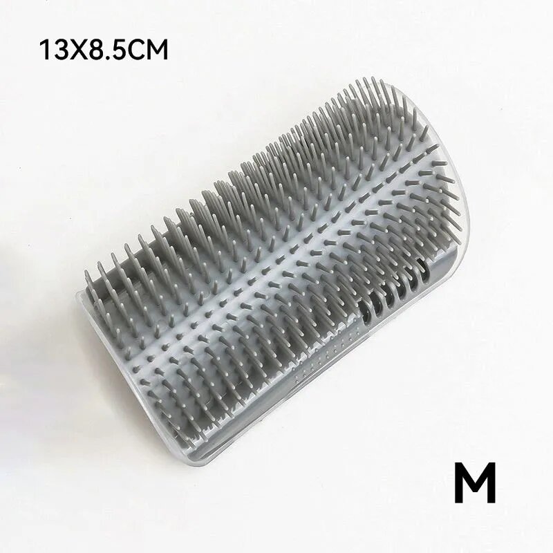 Чесалка для кошек, чесалка угловая, щетка для кошек, в комплекте кошачья мята