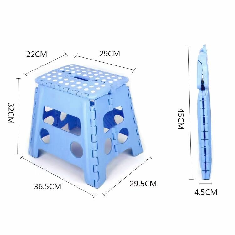 Складной табурет, портативный и практичный маленький табурет