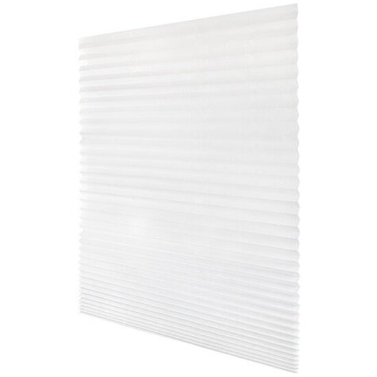 Жалюзи-плиссе Brabix штора тканевая самоклеящаяся FORMO 120*180см, стандарт+, 80г/м2, белый