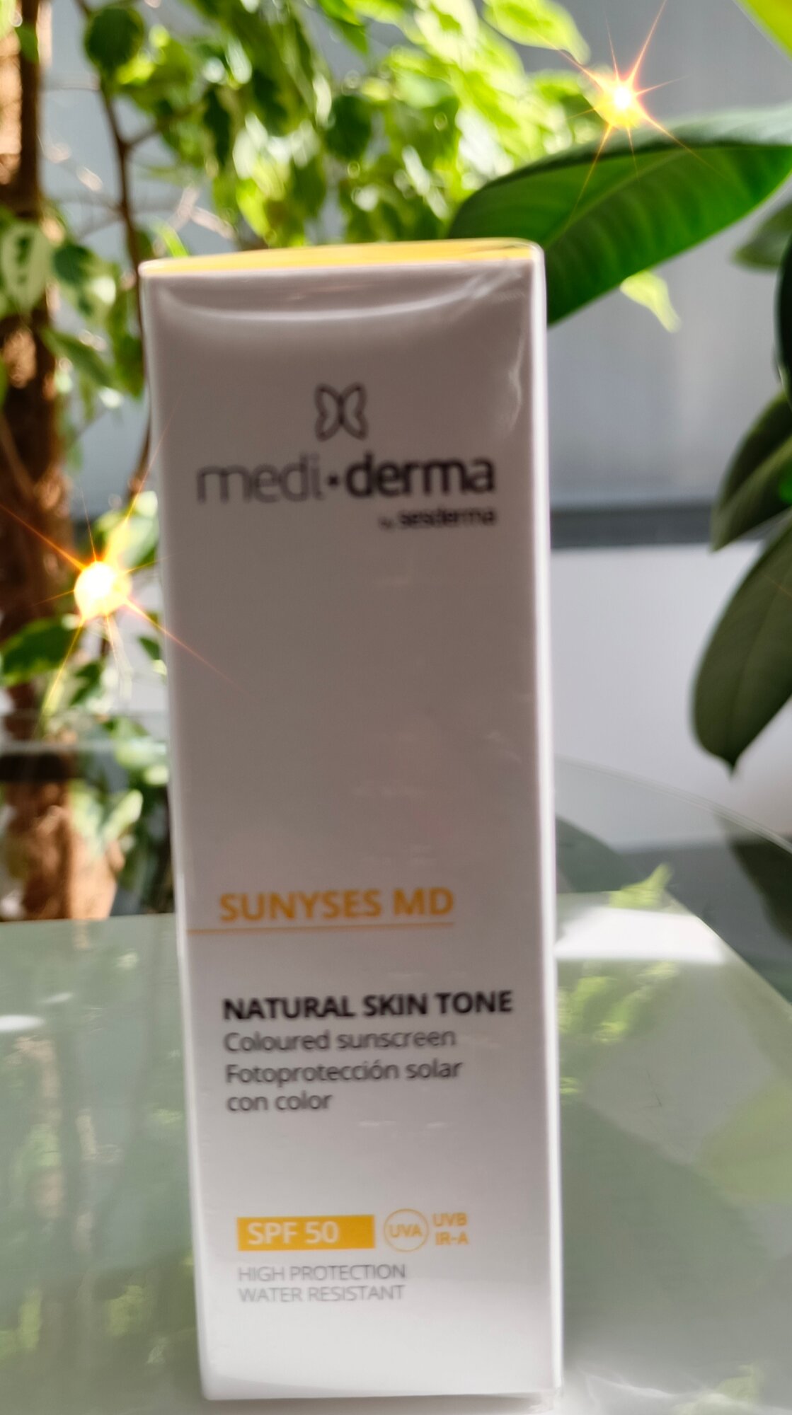 Крем солнцезащитный SPF 50 с тонирующим эффектом