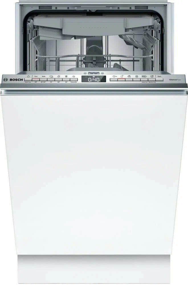 Посудомоечная машина встраиваемая Bosch SPV4EMX10E, узкая