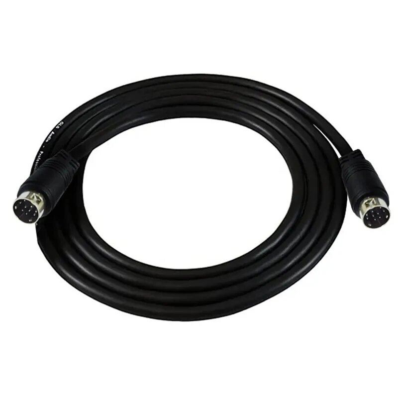 TAIBAIJIA Линейный кабель Mini Din 9-контактный черный 1 метр 3 м