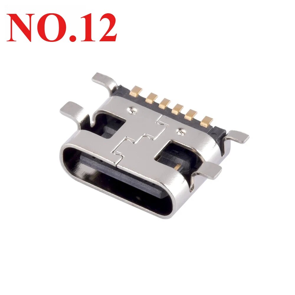 USB Type-C разъем NO.12, Цвет: 6P