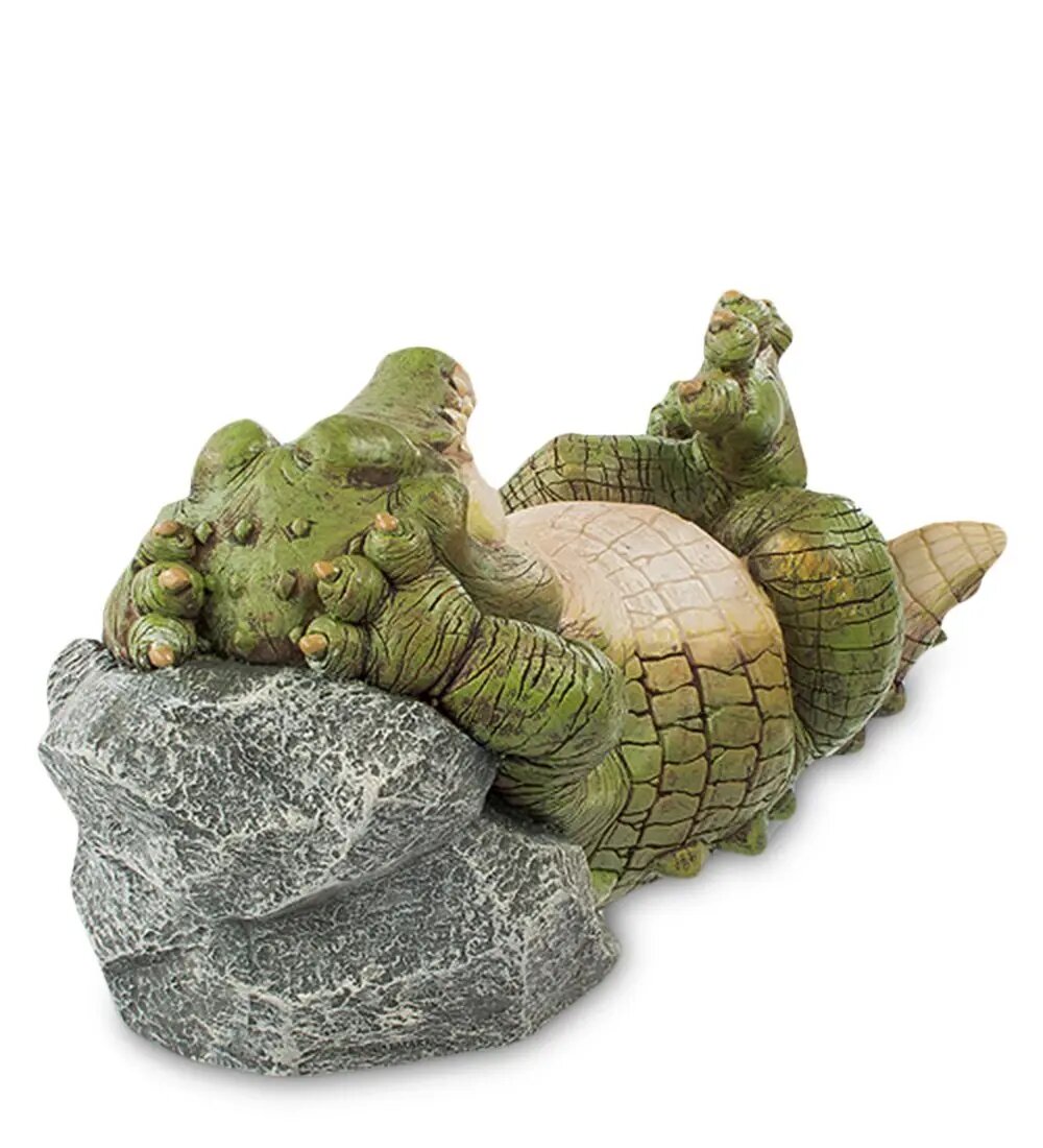 CD-7111-LC Фигура бол. Крокодил «Релакс» (Sealmark)