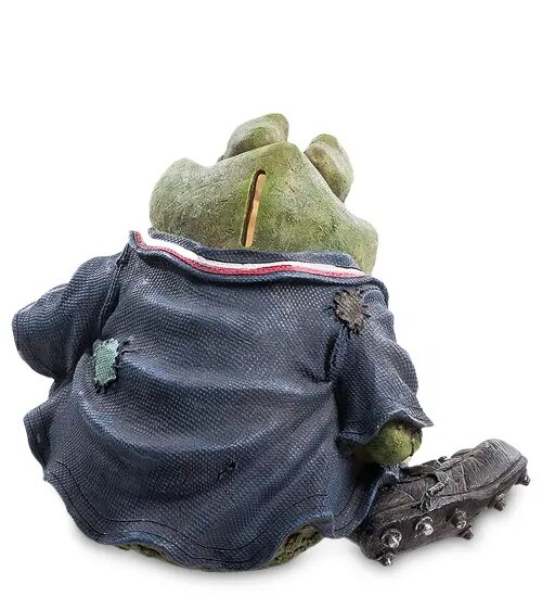 MB-6346-LC Копилка Лягушка "Футболист" (Sealmark)