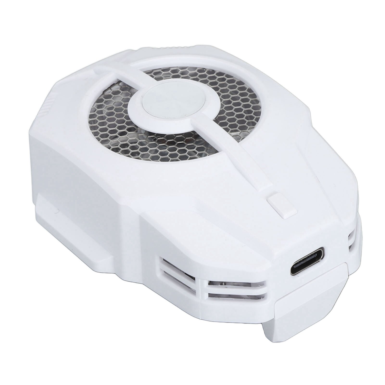 Кулер для сотового телефона, полупроводниковый задний зажим, двухскоростной ветер, низкий уровень шума, 5500 об/мин, радиатор телефона для игр, белый