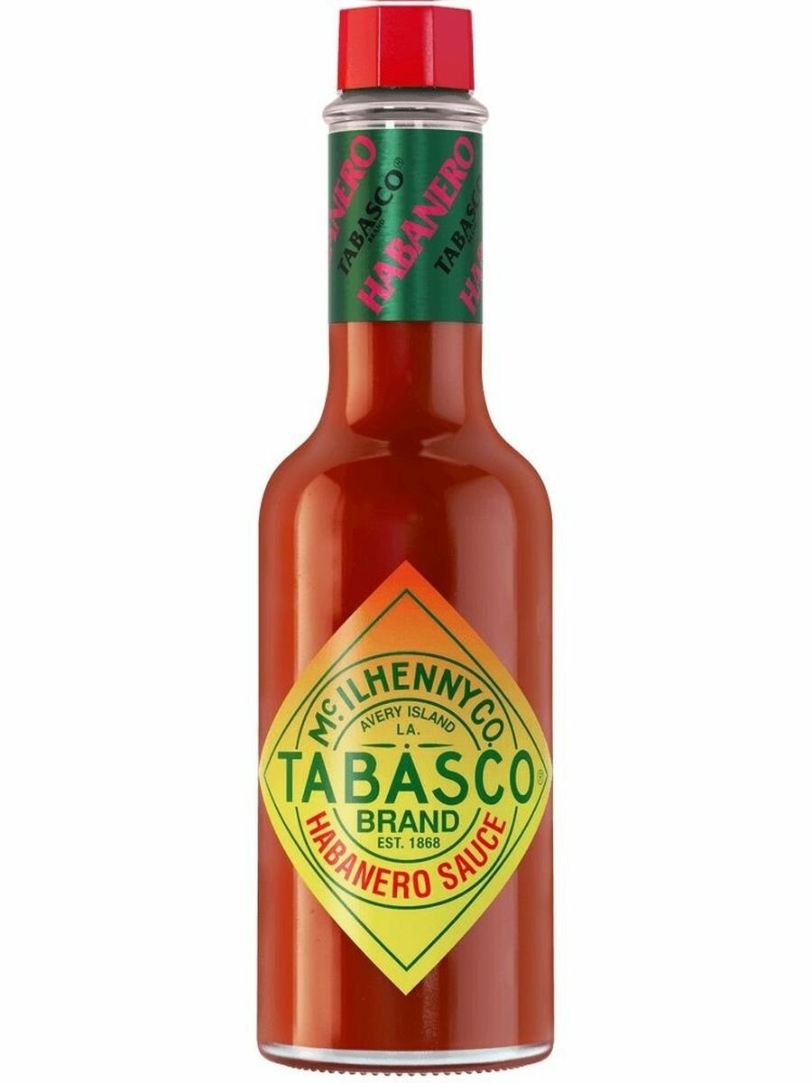 Соус Tabasco Табаско острый перечный Хабанеро 60 мл ст/бут