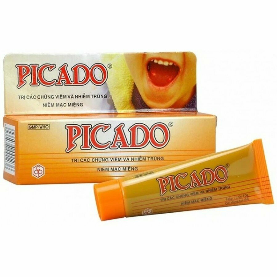 Гель Picado OPC Pharmaceuticals, для полости рта, от стоматита и гингивита, 10 г