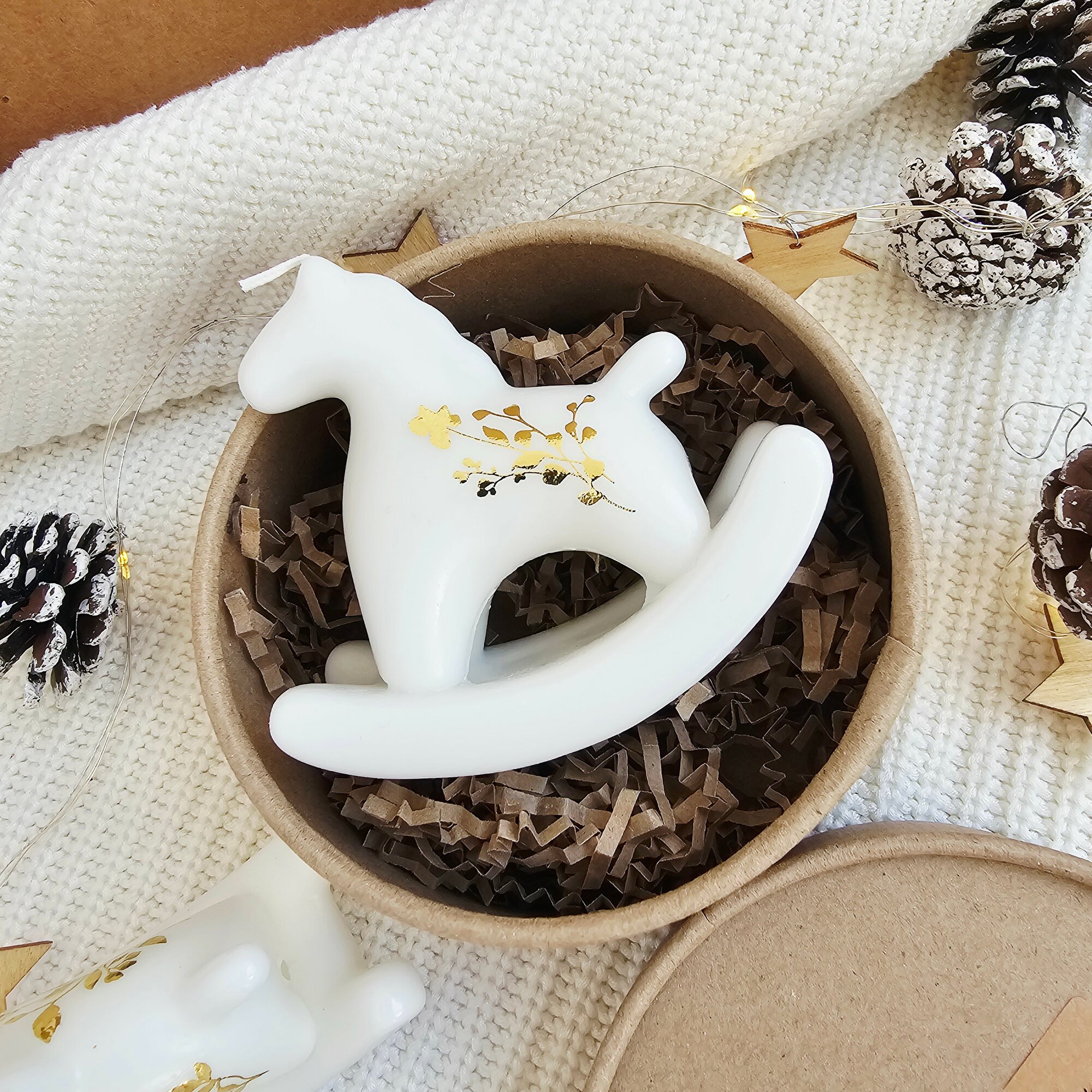 Свеча Лошадка