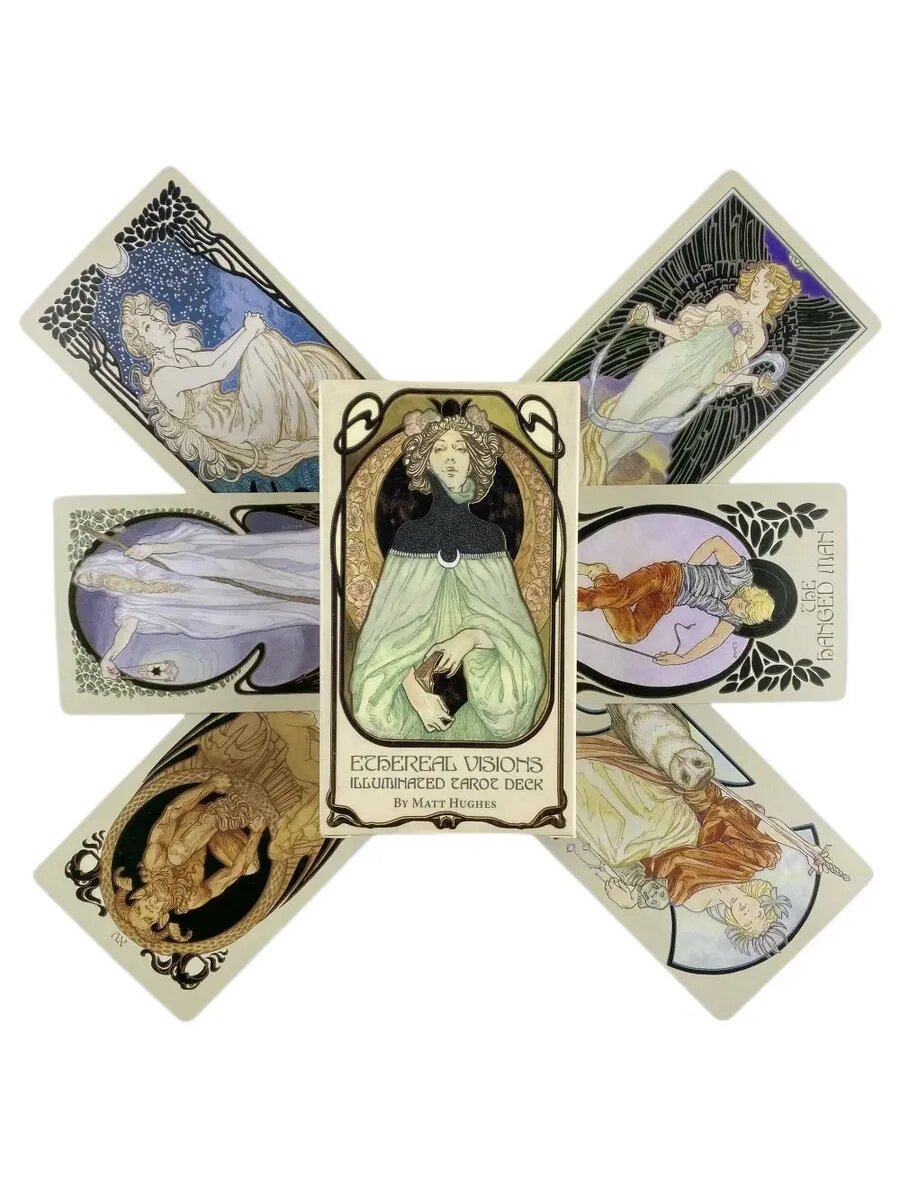 Карты таро Эфирных Видений Ethereal Visions