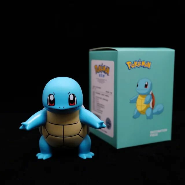 Коллекционная фигурка Pokemon Squirtle / Покемон Сквиртл 8см (Коробка + пакет)