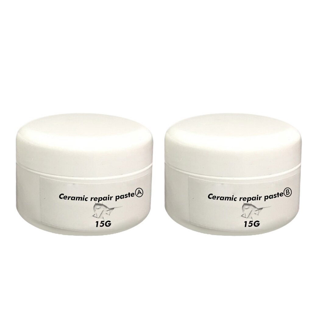 Керамическая Ремонтная Паста A + B Для Ремонта Плитки Для Ванной и Душа, Белая Трещина Для Ванны, 100 г