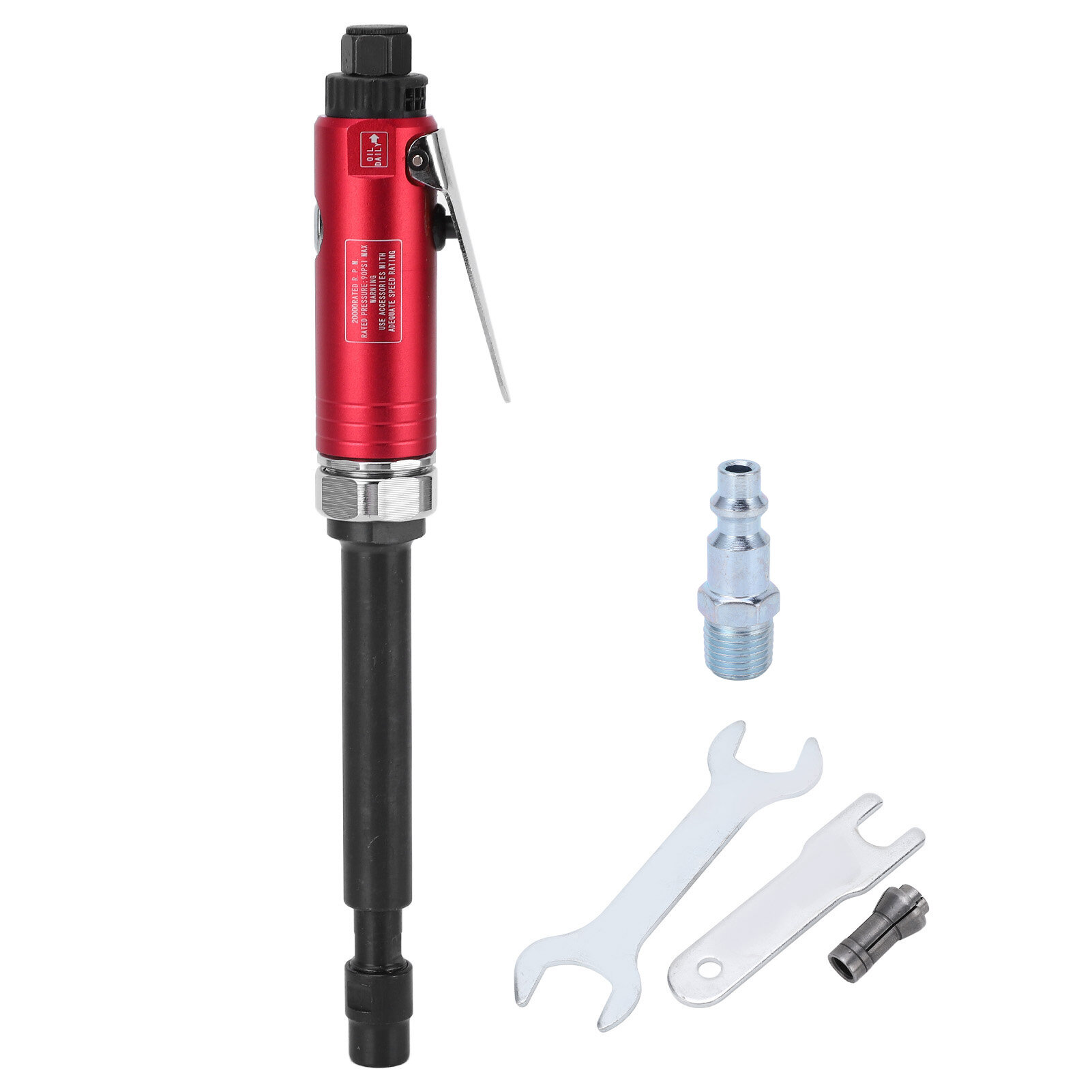 Air Die Grinder 20000 об / мин 90 фунтов на квадратный дюйм Точный расширенная пневматическая шлифовальная машина с 3 -миллиметровым 6 -миллиметровым американским стилем
