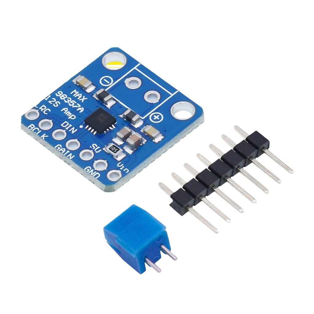 MAX98357A 3 Вт 5 В Мощный Модуль Слухового усилителя I2S с Декодированием от 3 дБ до 15 дБ для самостоятельных проектов и динамиков