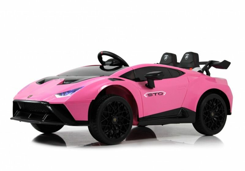 Другие электромобили Rivertoys Детский электромобиль Lamborghini Huracán STO (E888EE) розовый