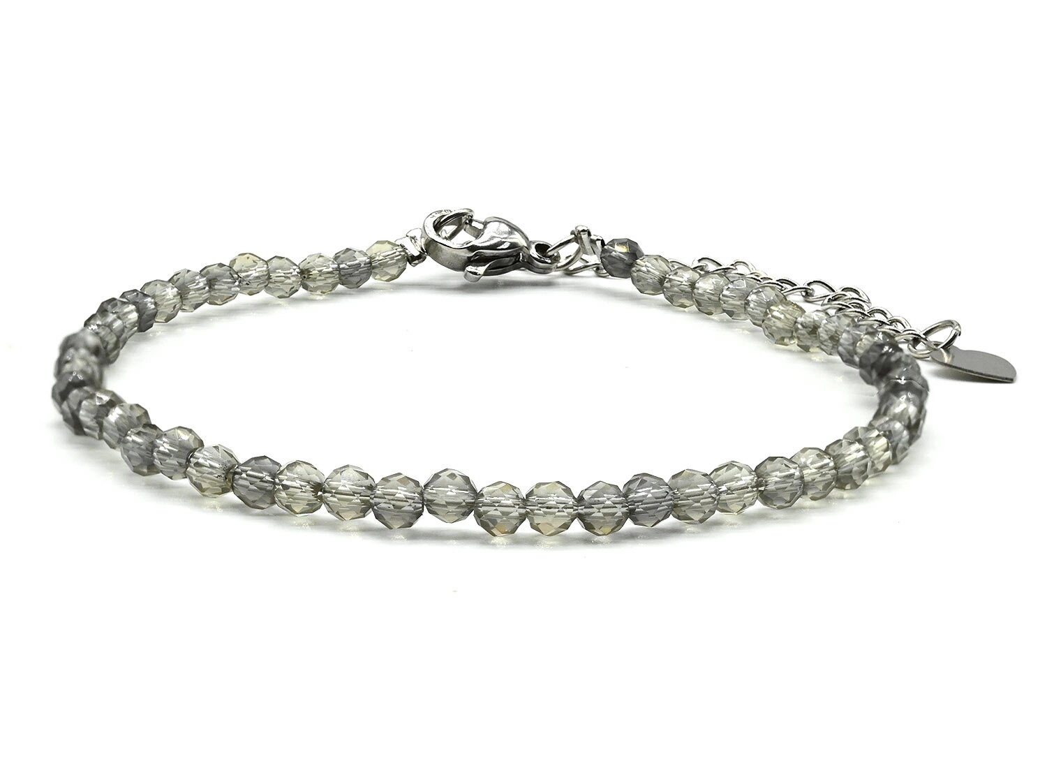 Браслет-цепочка, циркон