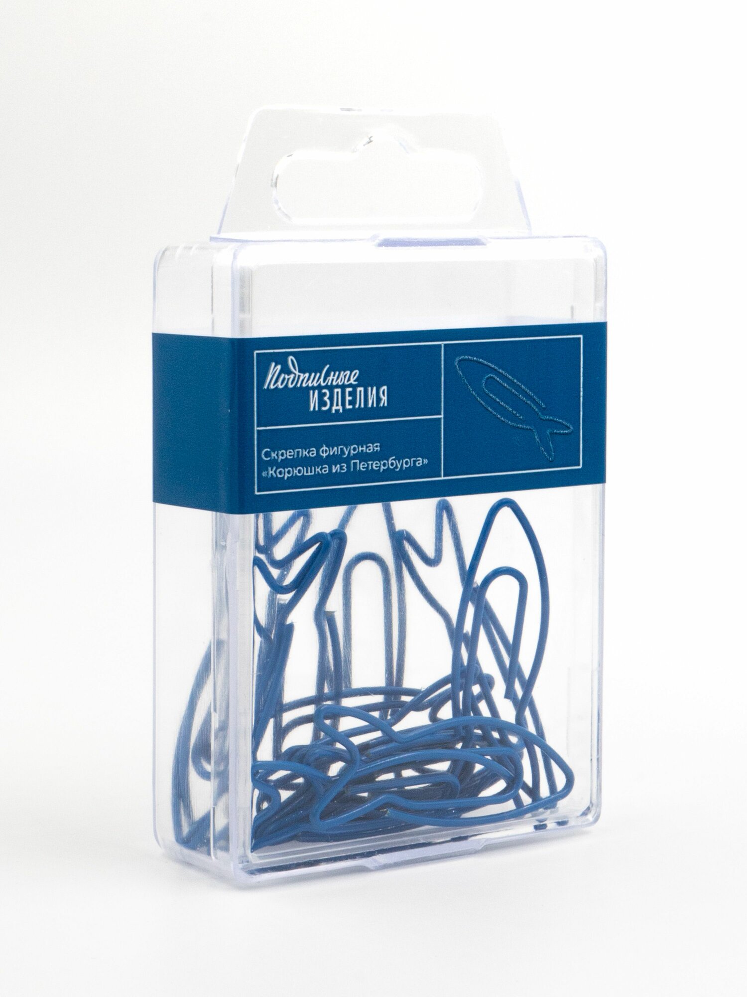 Скрепка фигурная Корюшка из Петербурга