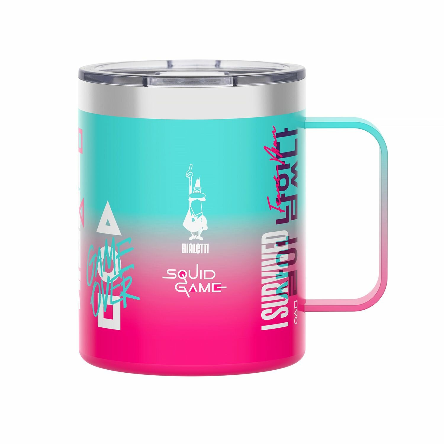 Кружка Bialetti Camp Mug Squid Game SQUID003, 420 мл