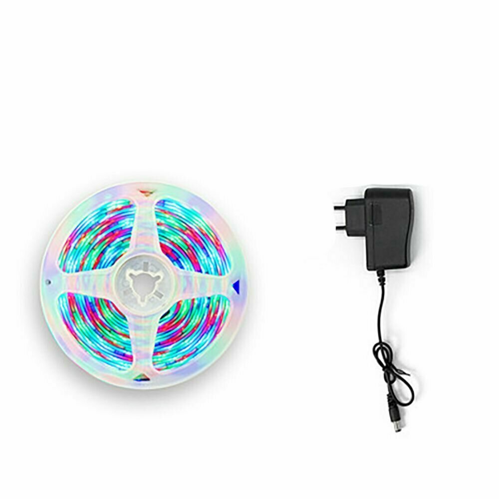 5m LED Strip Light 2835 RGB Light Kit 12V Home Backlight Decoration Лампа Дистанционного Управления