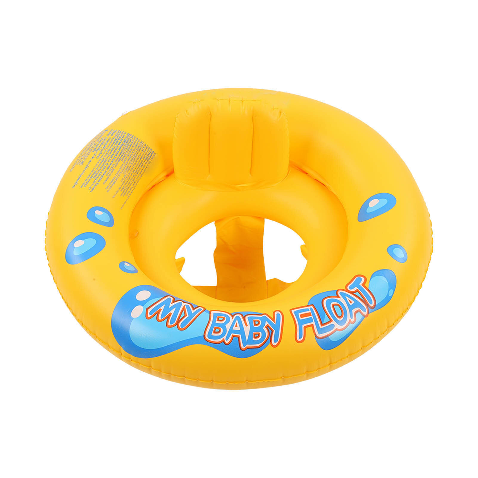 Детский бассейн, тренировочное сиденье для плавания, надувной поплавок с защитным сиденьем, двойной воздушной камерой для малышей, малышей