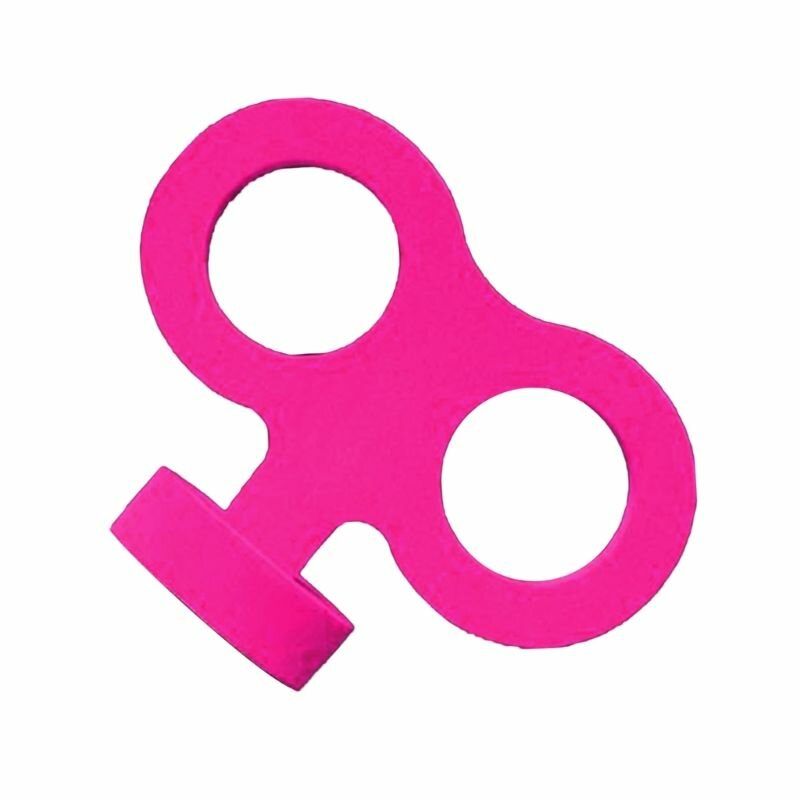 Украшение для электромобиля-скутера с часовым механизмом-розово-красный