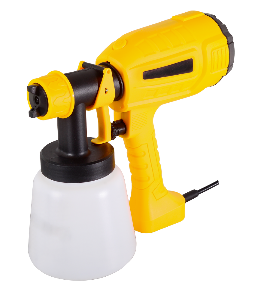 Краскопульт электрический, Huter ЭКП-8004, 400 Вт, 0.7 л/мин, бак 0.8 л