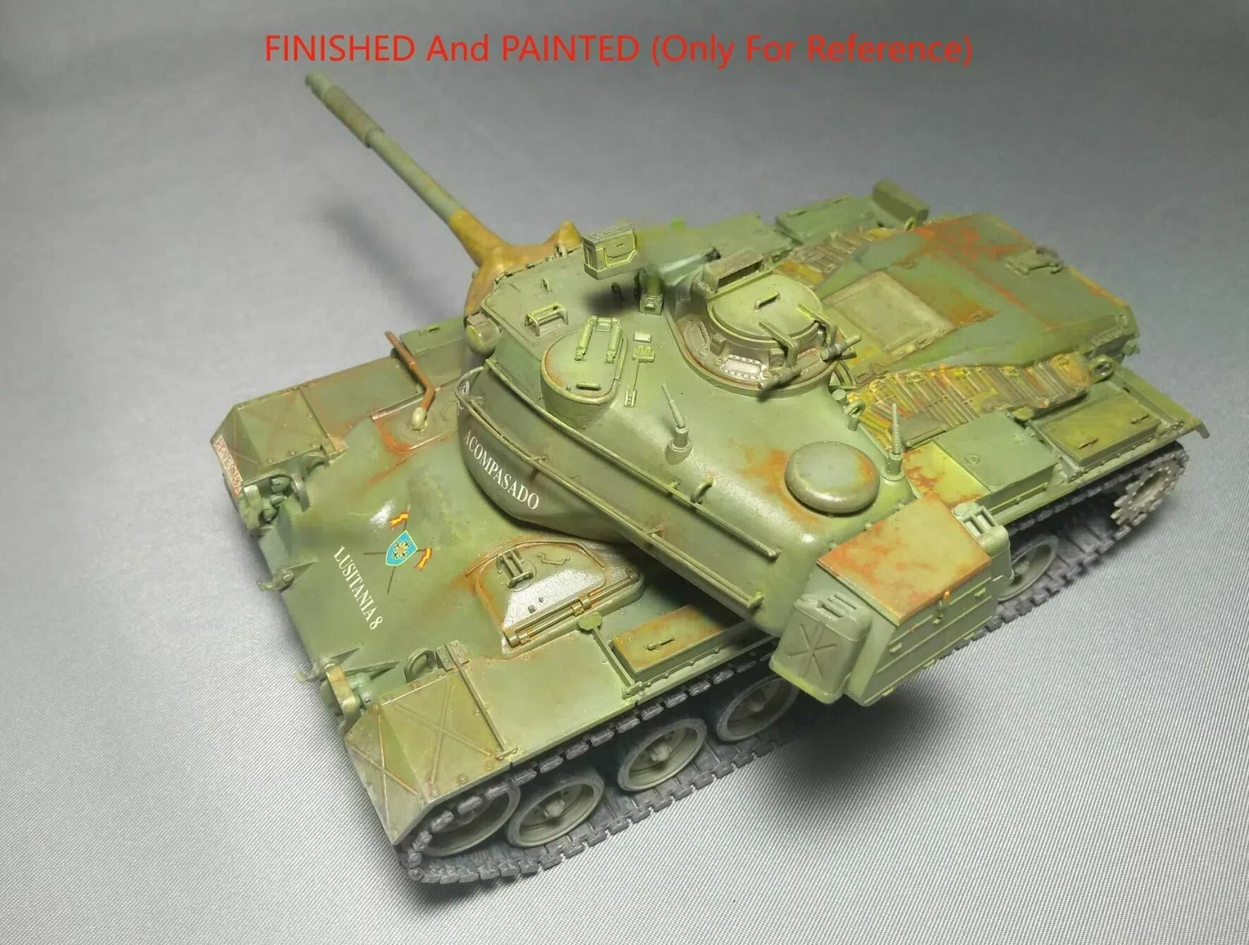 Takom 2072 1/35 Американский средний танк M47E/M 2- в -1 Нет модели солдат.
