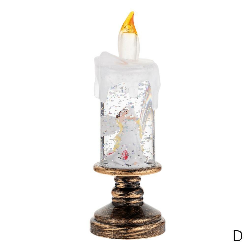 Декоративная светодиодная рождественская свечка