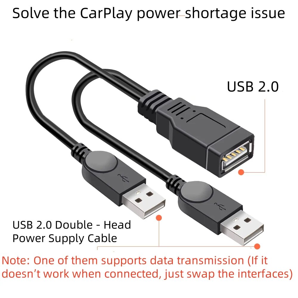 USB 3.0 Y-splitter кабель для внешнего HDD 02