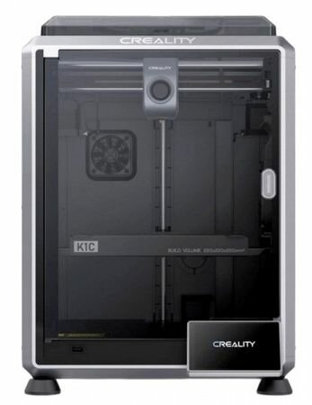 3D-принтер Creality K1C, FDM, FFF, PJP, черный, металл/пластик, 355x355x482мм