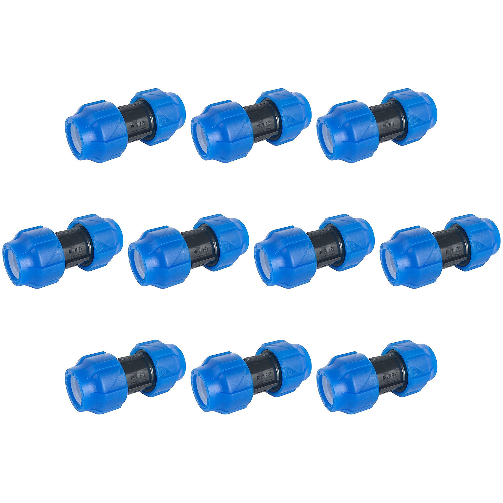 Муфта ПНД компрессионная 20х20 мм (10 шт.)