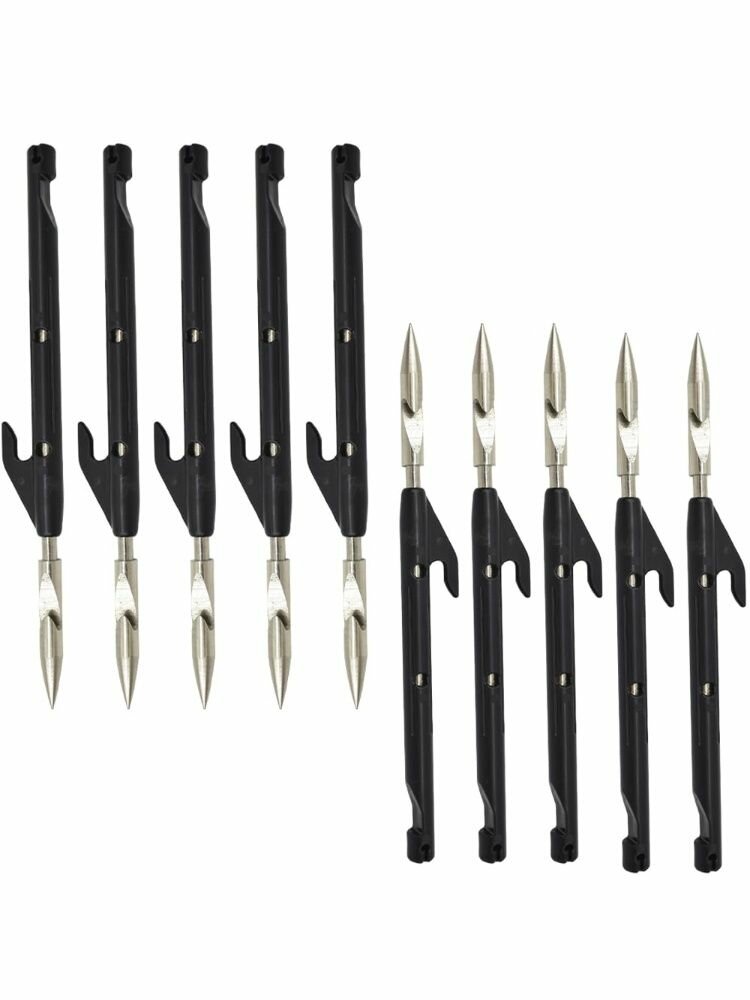 Набор рыболовных дротиков для рогатки-ружья 10 шт. Для подводной охоты