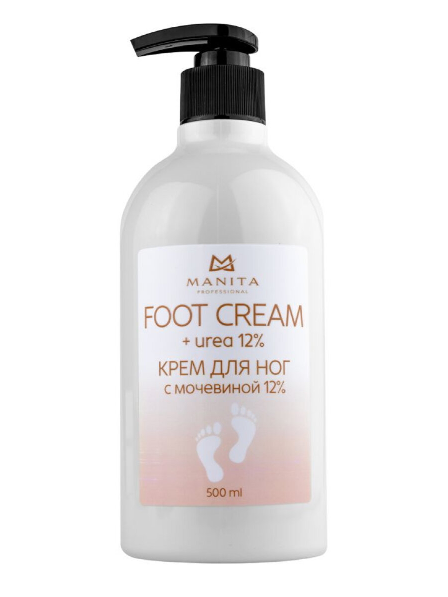 Manita Professional Крем для ног с мочевиной 12%, 500 мл