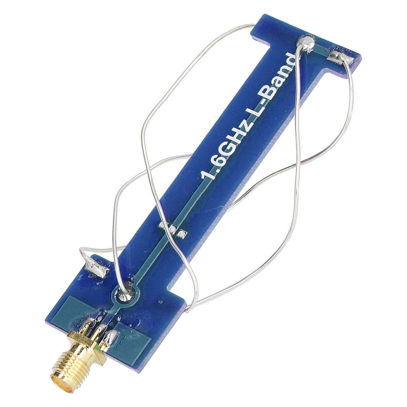 4-лучевая спиральная антенна на печатной плате, широкополосный электронный компонент для системы позиционирования, синий цвет