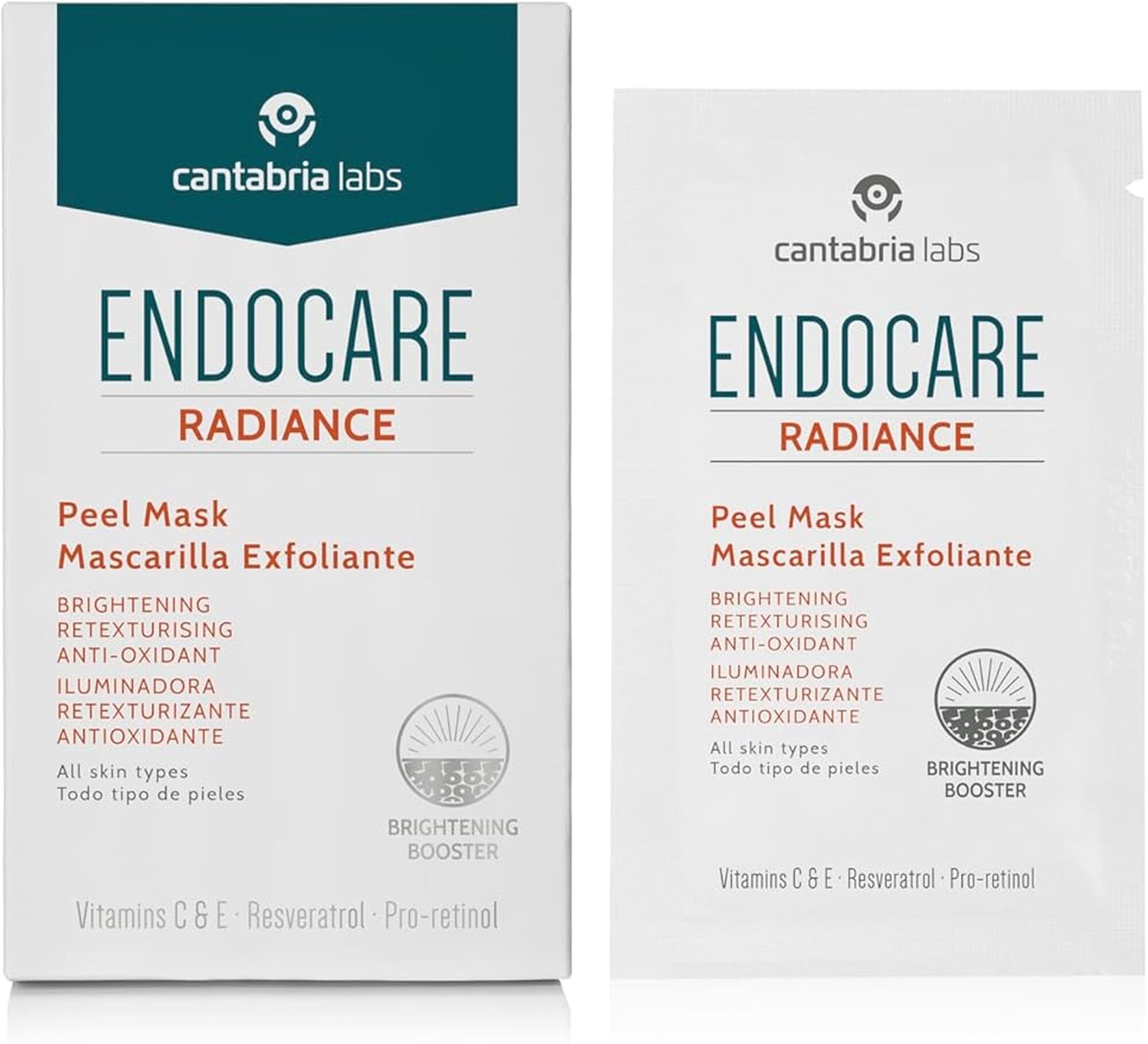 Гель-пилинг Endocare "Radiance", антиоксидантный, для всех типов кожи, 30 мл