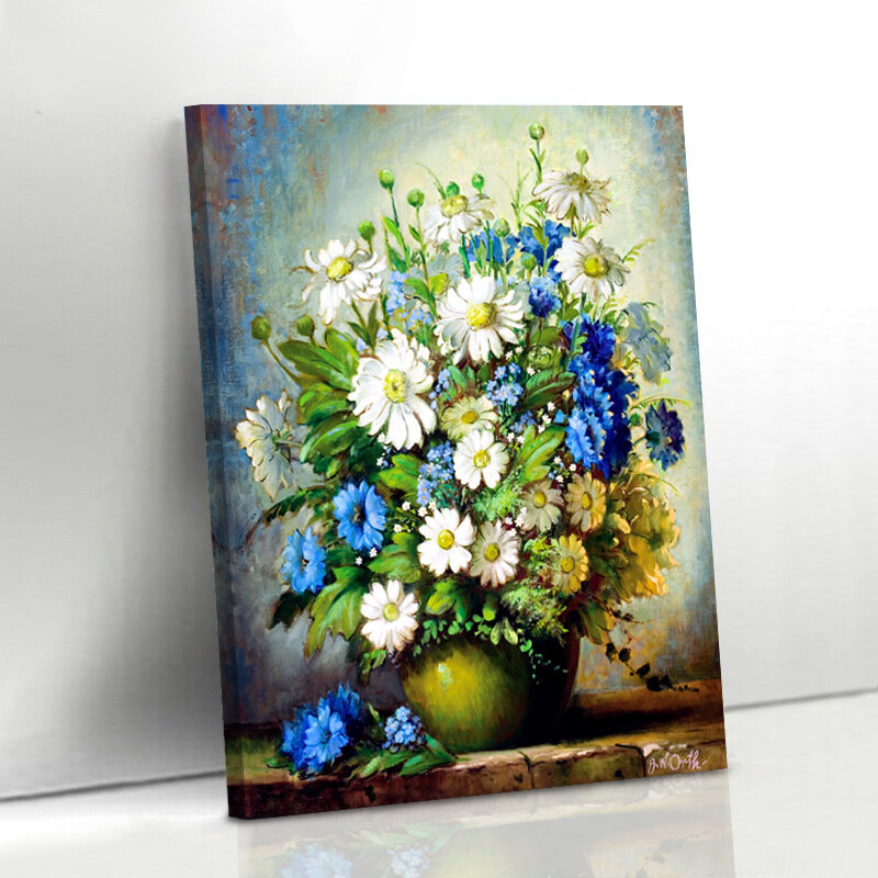 Цифровая масляная живопись (с рамкой + краски + кисти) 40x50 см