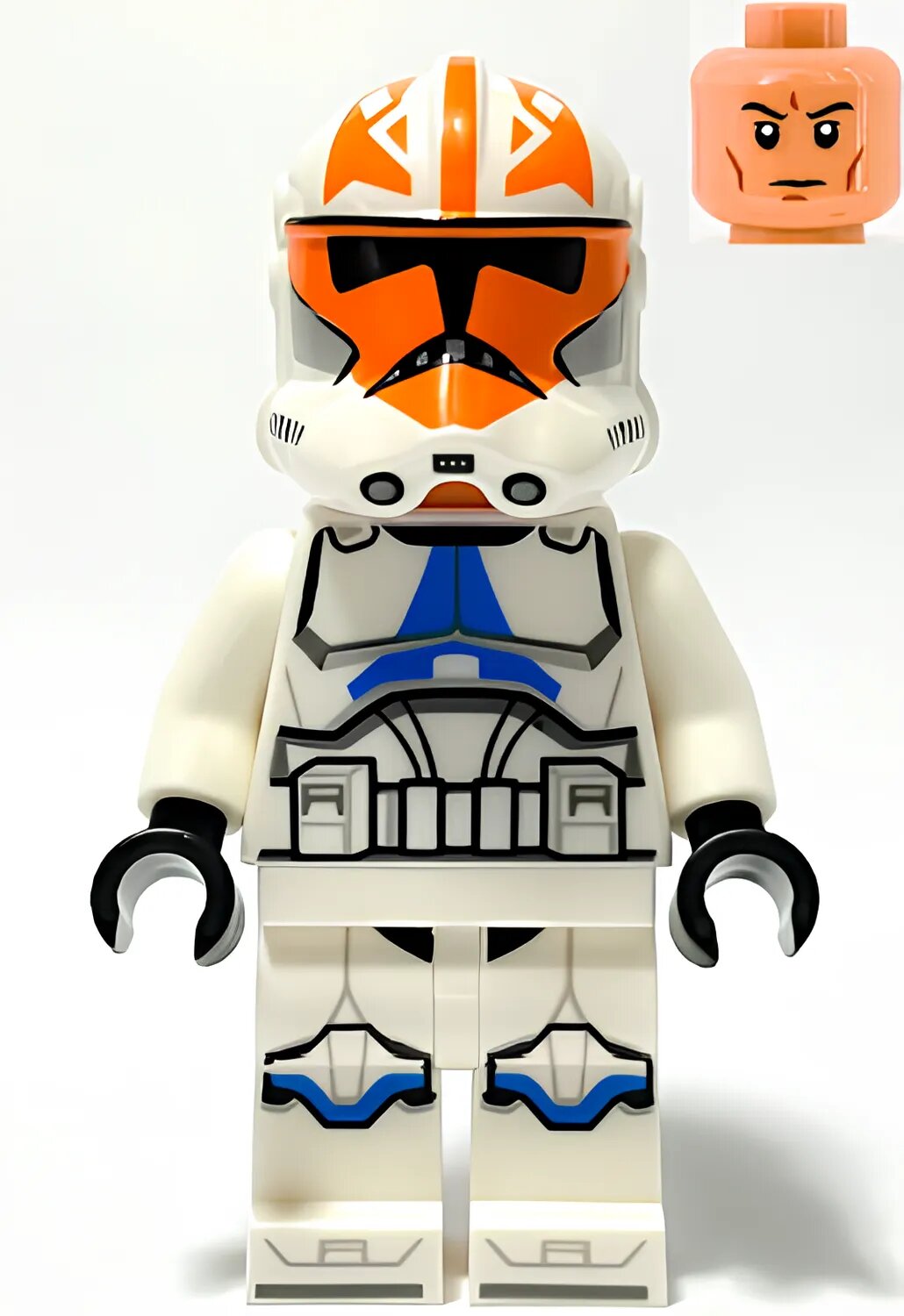 Минифигурка Lego Clone Trooper, 501st Legion, 332nd Company (Phase 2) - Helmet with Holes and Togruta Markings sw1278