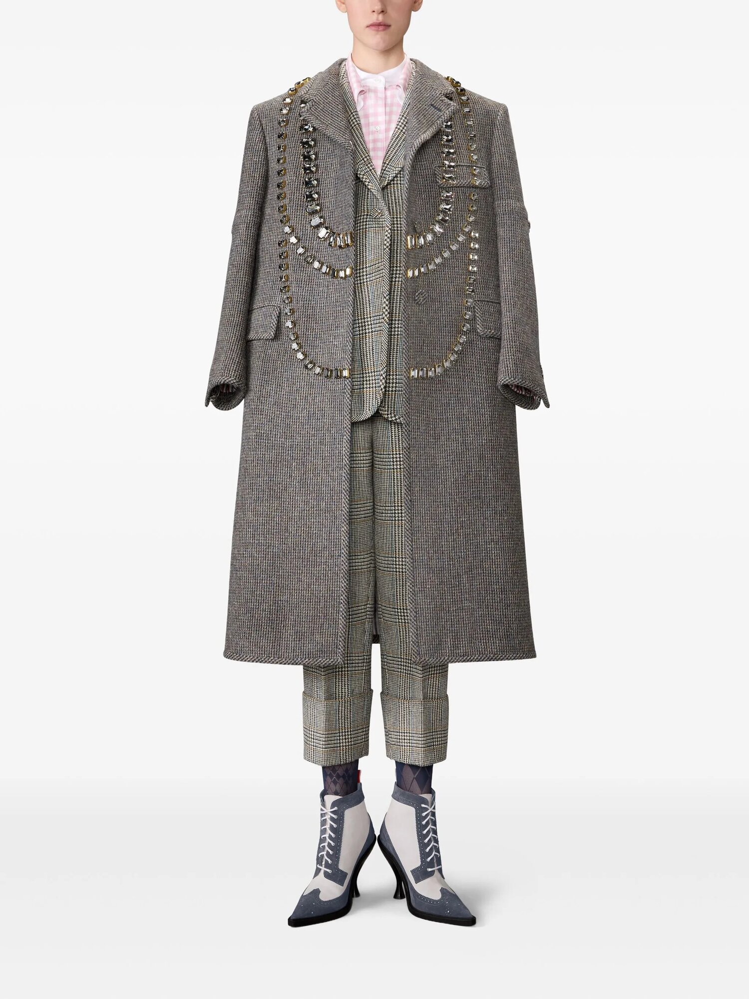 Рубашка THOM BROWNE, размер 46, светло-розовый — фото 1