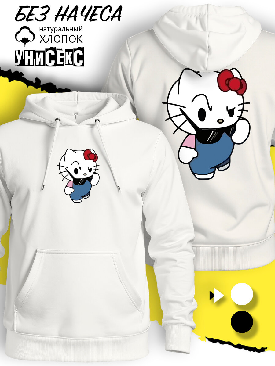 Худи Толстовка свитшот Hello Kitty