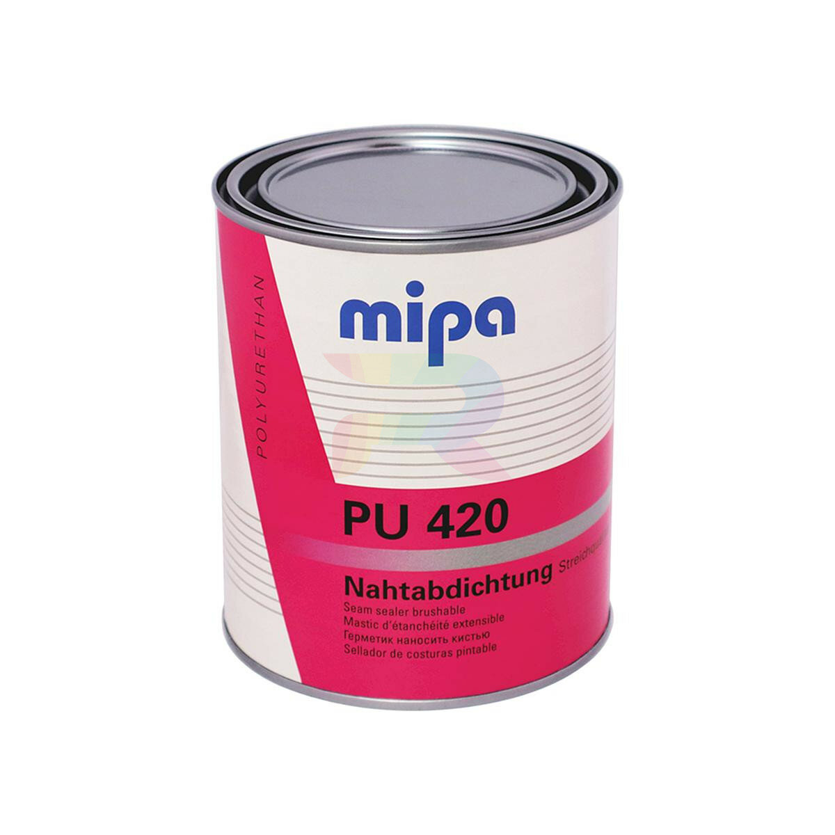 Шовный кистевой полиуретановый герметик Mipa PU 420 Nahtabdichtung streichbar серый 1 кг.