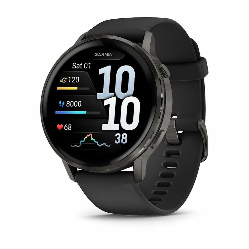 Умные часы Garmin Venu 4 - 41mm Черный (010-03013-02)