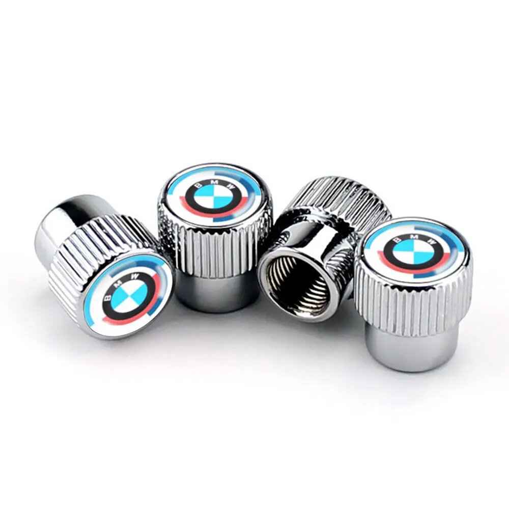 Колеса, диски, шток, воздушные шины, грузовик, велосипед, автомобильный чехол, колпачки для клапанов шин, пылезащитный колпачок для BMW M E60 E46 E90 F30 F10 G30 G20 F48 i4 G22 G23, Silver anniversary