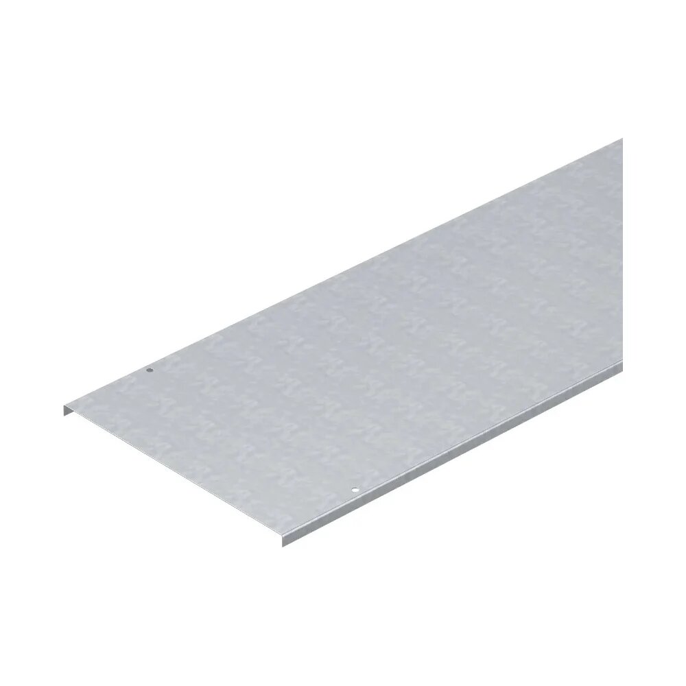 Крышка OBO Bettermann DRLU 050 FT, для лотков, B=50 мм, L=3000 мм, сталь, горячий цинк 6052000
